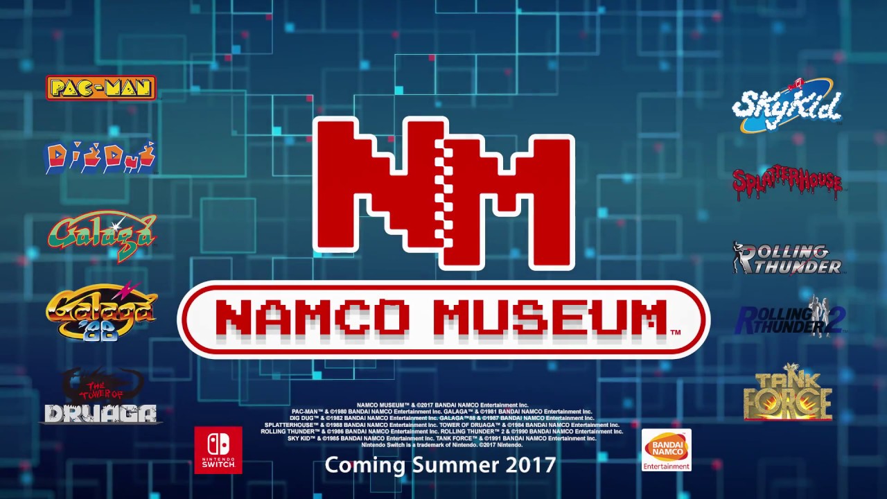Namco Museum : le « musée » intègre une compilation pour la Switch ...